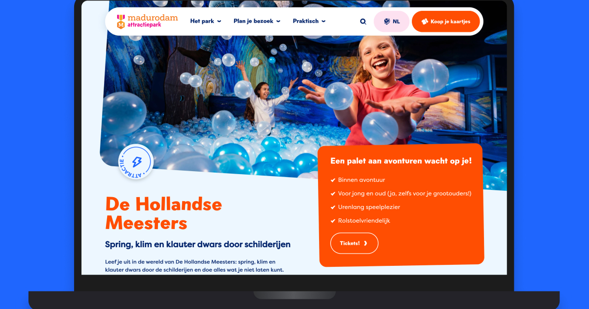 Speels, energiek én converterend | Flink